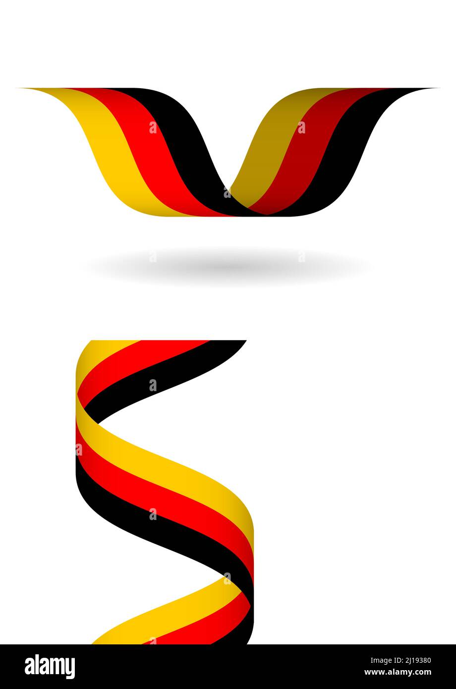 National tricolor ribbon of Germany Stock Vector Image & Art - Alamy