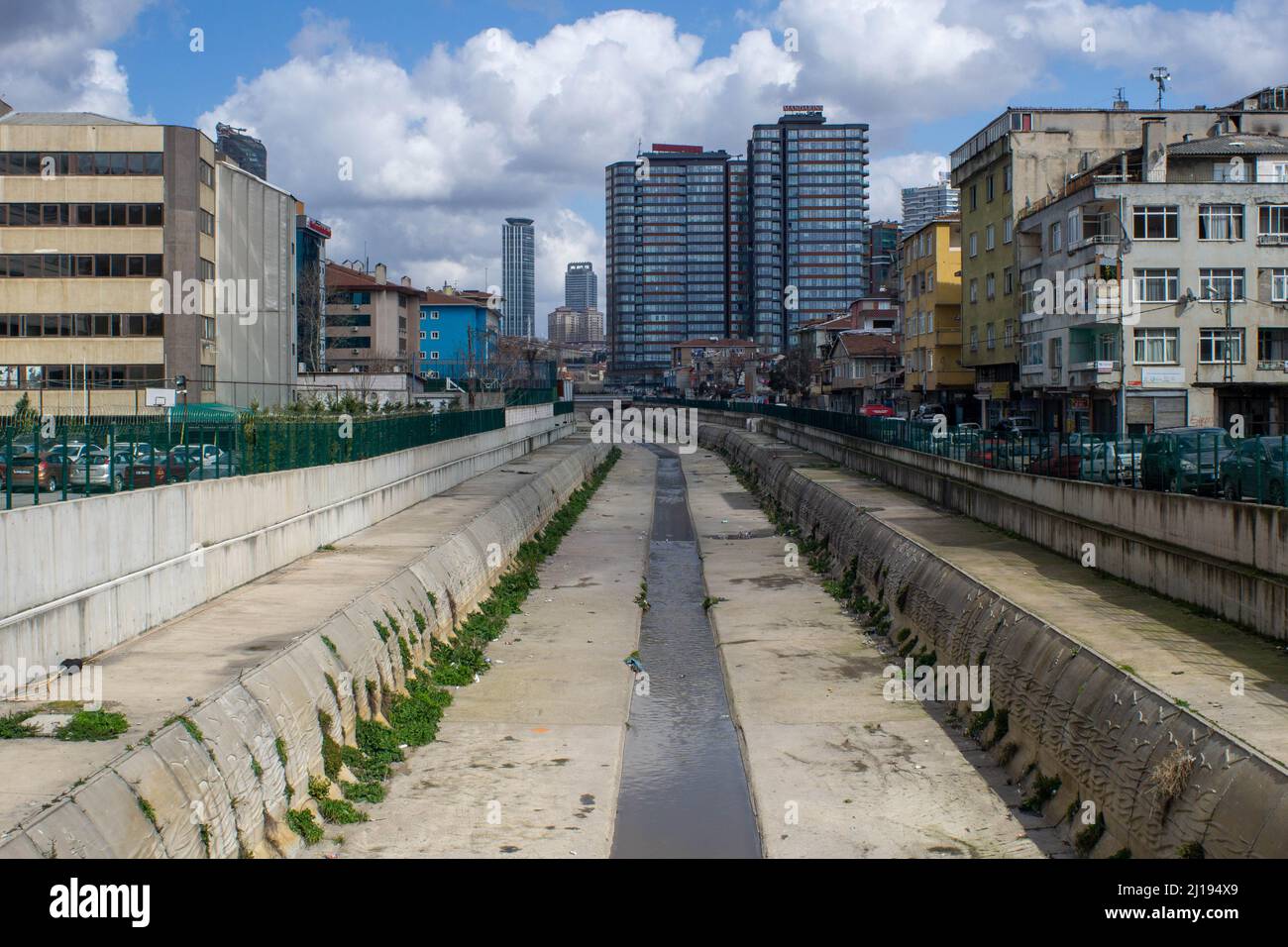 March 23, 2022: Scenes of daily life in Fikirtepe, one of Istanbuls ...