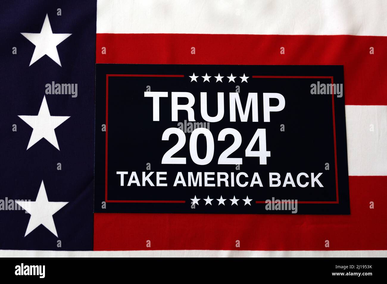 Take america back banner hi-res stock photography and images - Alamy
