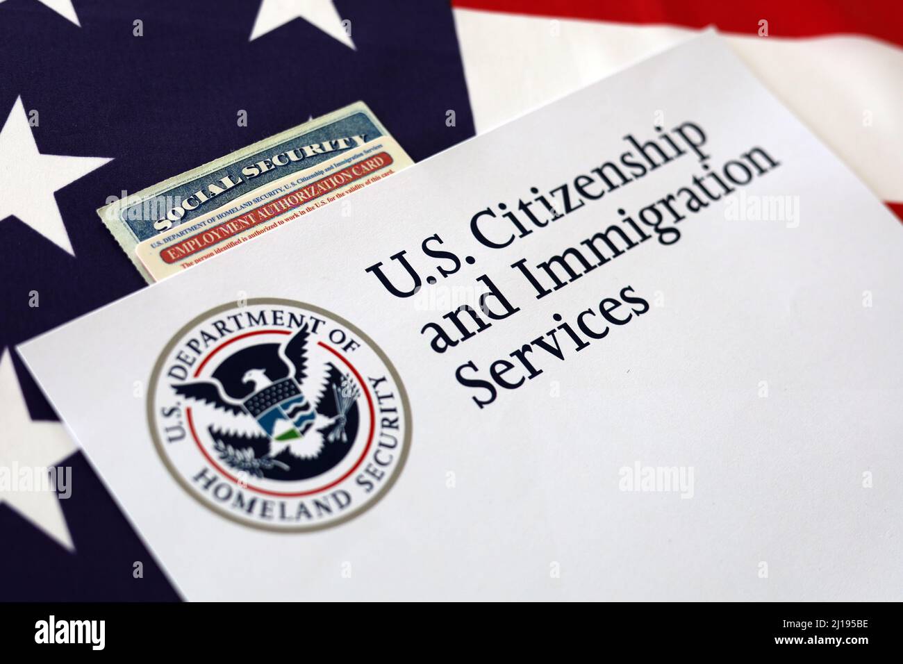 Logo U.S. Citizenship and Immigration Services Social Security Stock ...