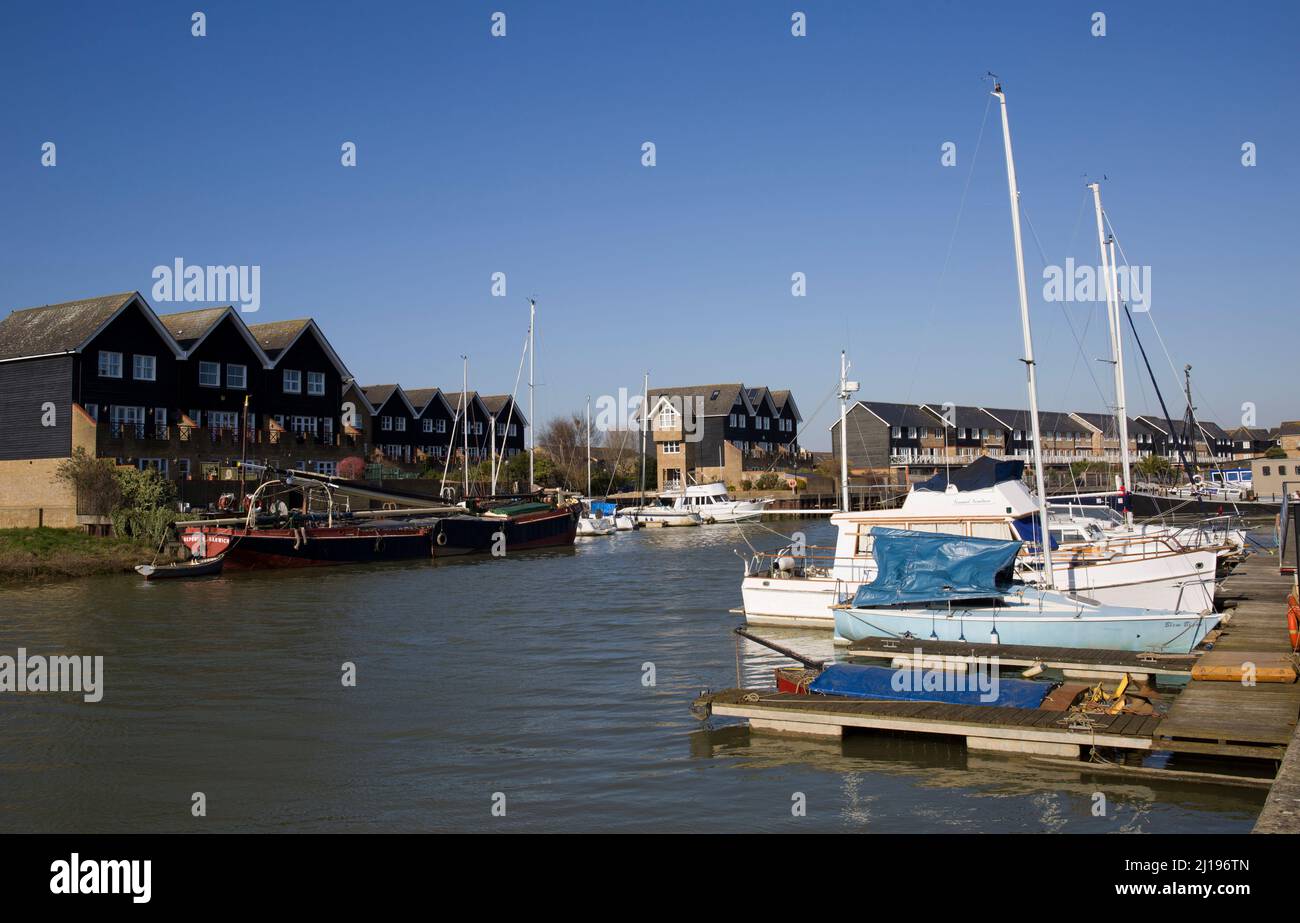 Faversham Creek Kent Stock Photo - Alamy