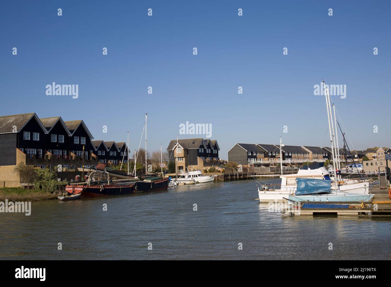 Faversham Creek Kent Stock Photo - Alamy