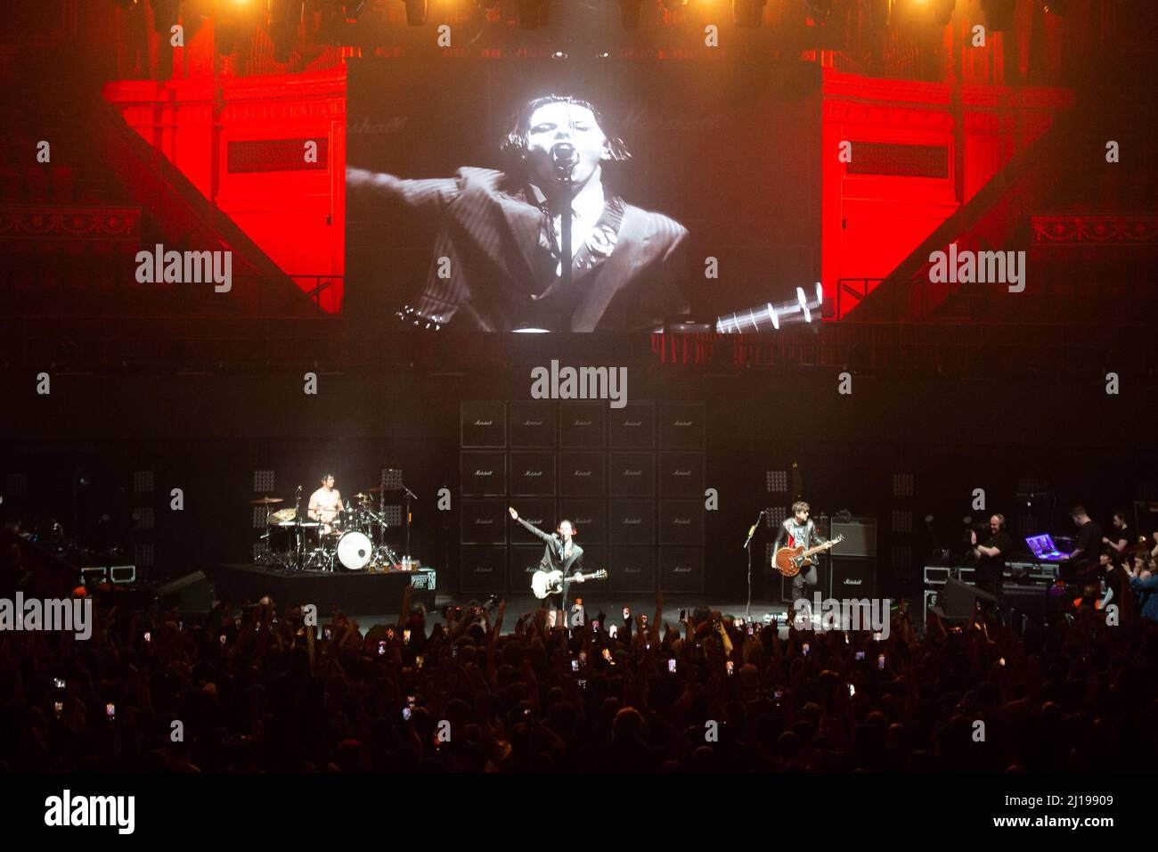 Yungblud performing during the Teenage Cancer Trust Concert, Royal ...