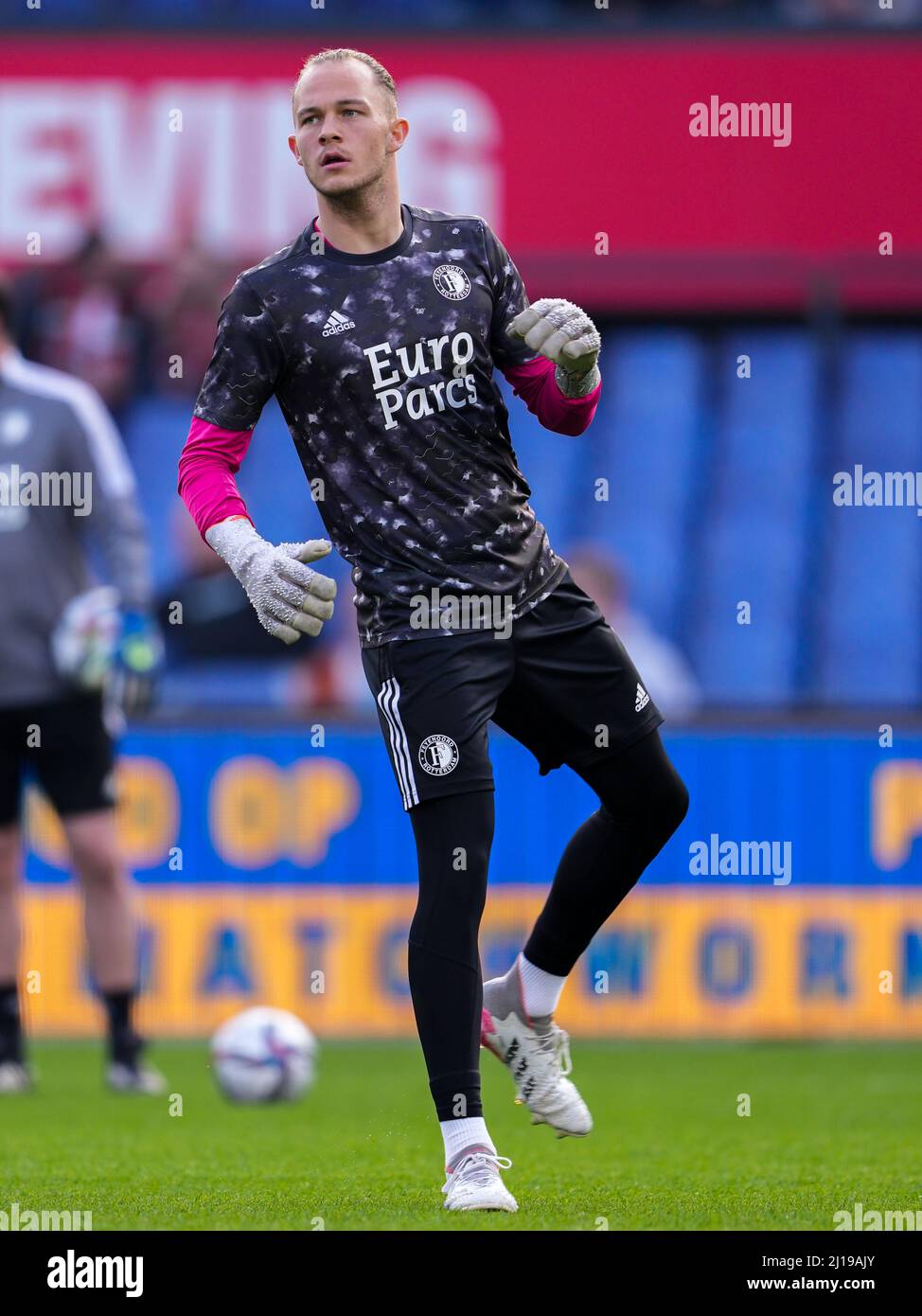 Rotterdam - Goalkeeper Thijs Jansen of Feyenoord during the charity ...