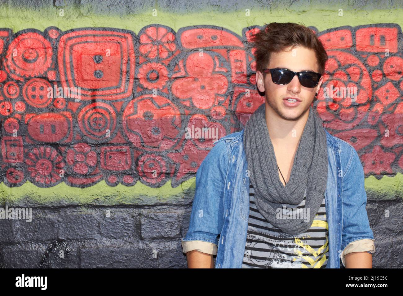 Urban graffiti portrait hi-res stock photography and images - Alamy