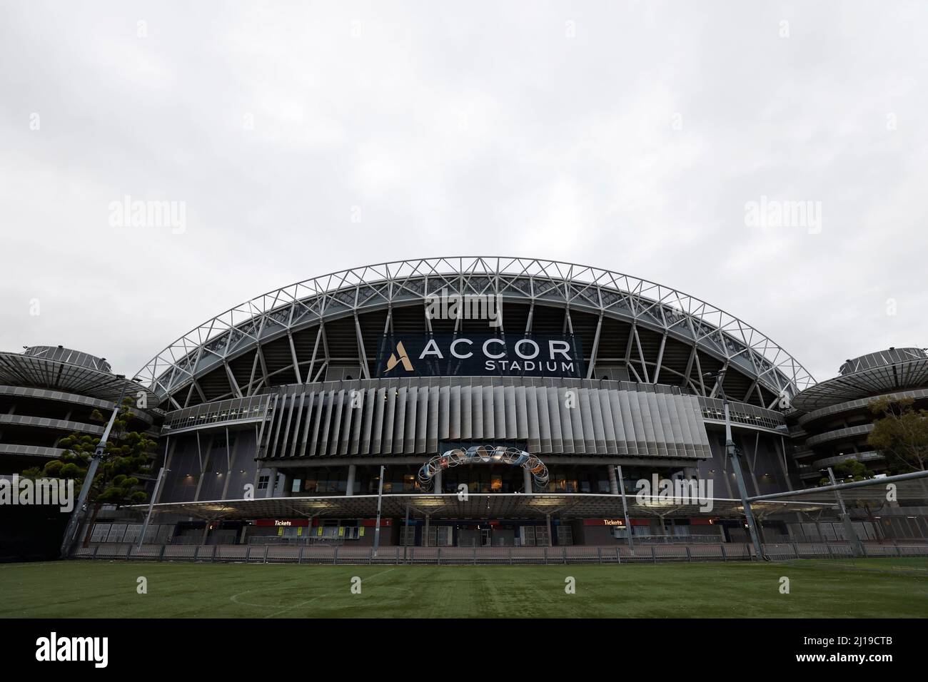 Accor stadium general view hi-res stock photography and images - Alamy
