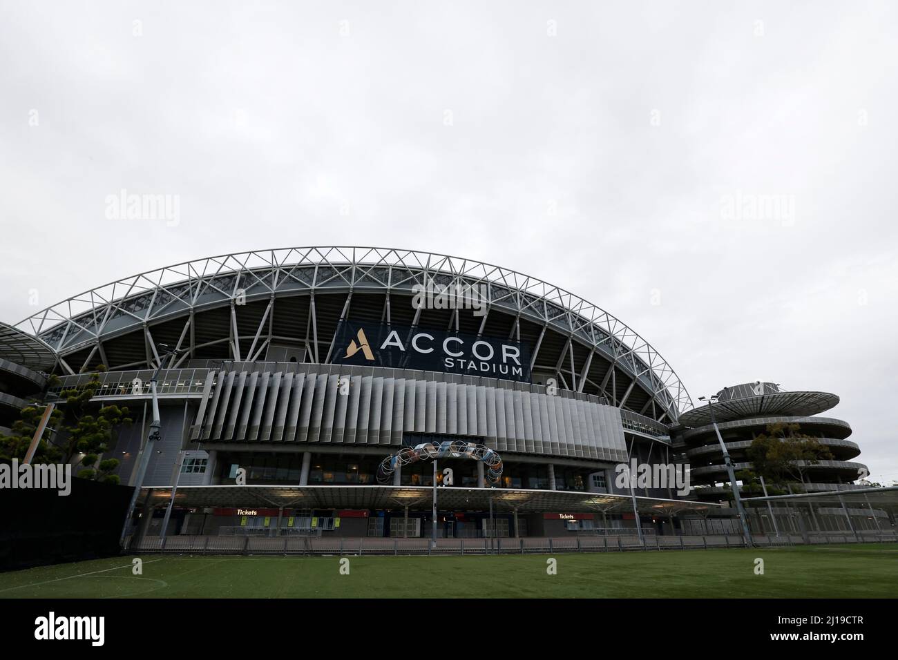 Accor stadium general view hi-res stock photography and images - Alamy
