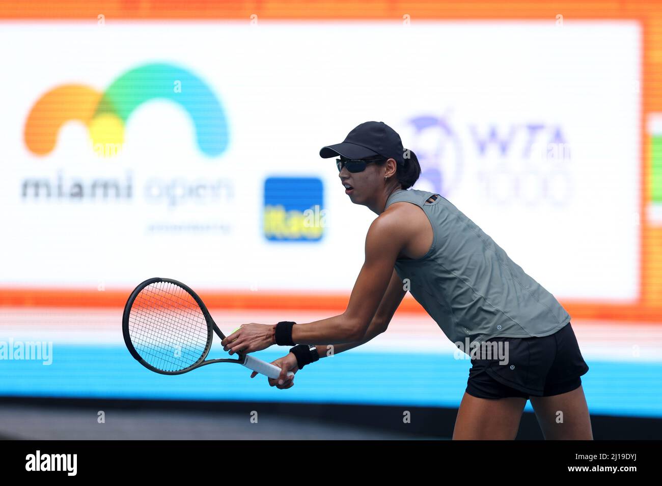 Miami Gardens, Florida, USA. 23rd Mar, 2022. Naomi Osaka of Japan ...