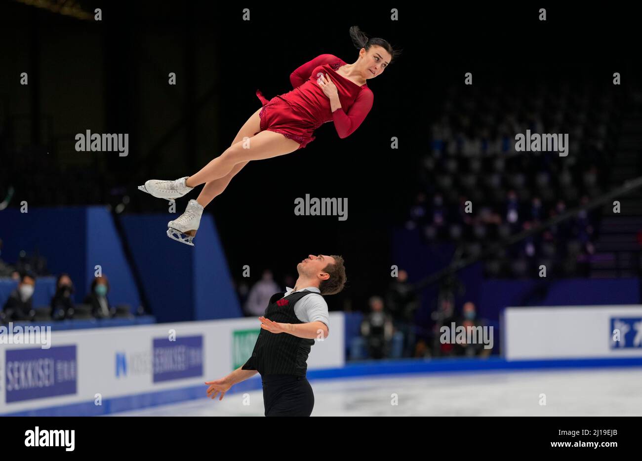 Daria danilova and michel tsiba of netherlands hi-res stock photography ...