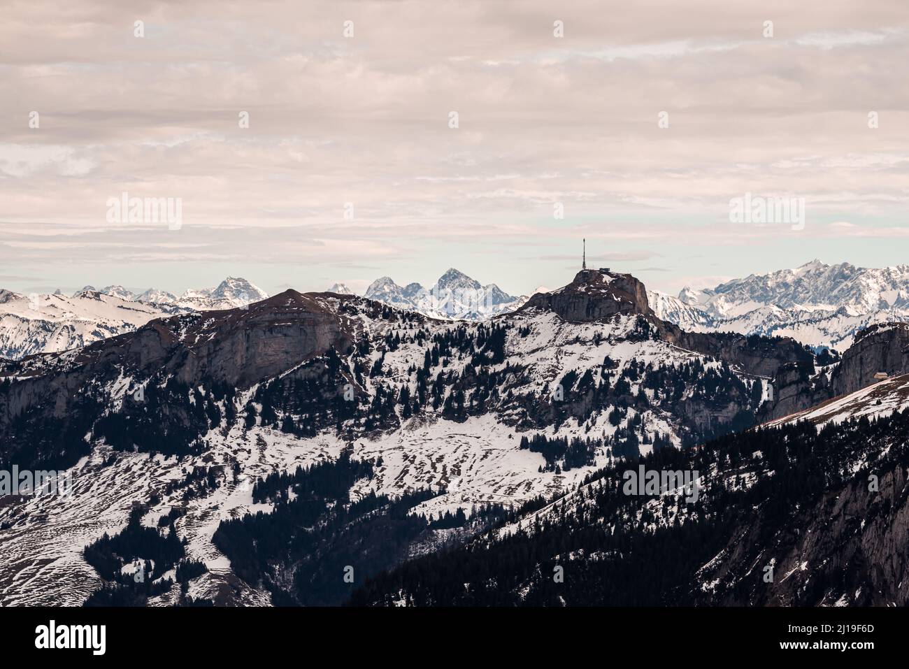 Swiss mountain - monumental rock formations in the Alps Stock Photo - Alamy
