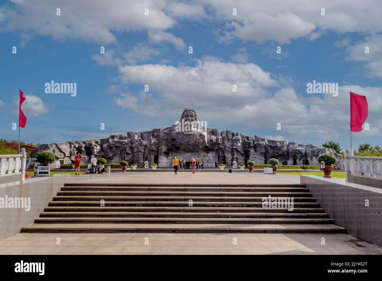 Mother mon, monument, by Tam Ky, central vietnam Stock Photo - Alamy