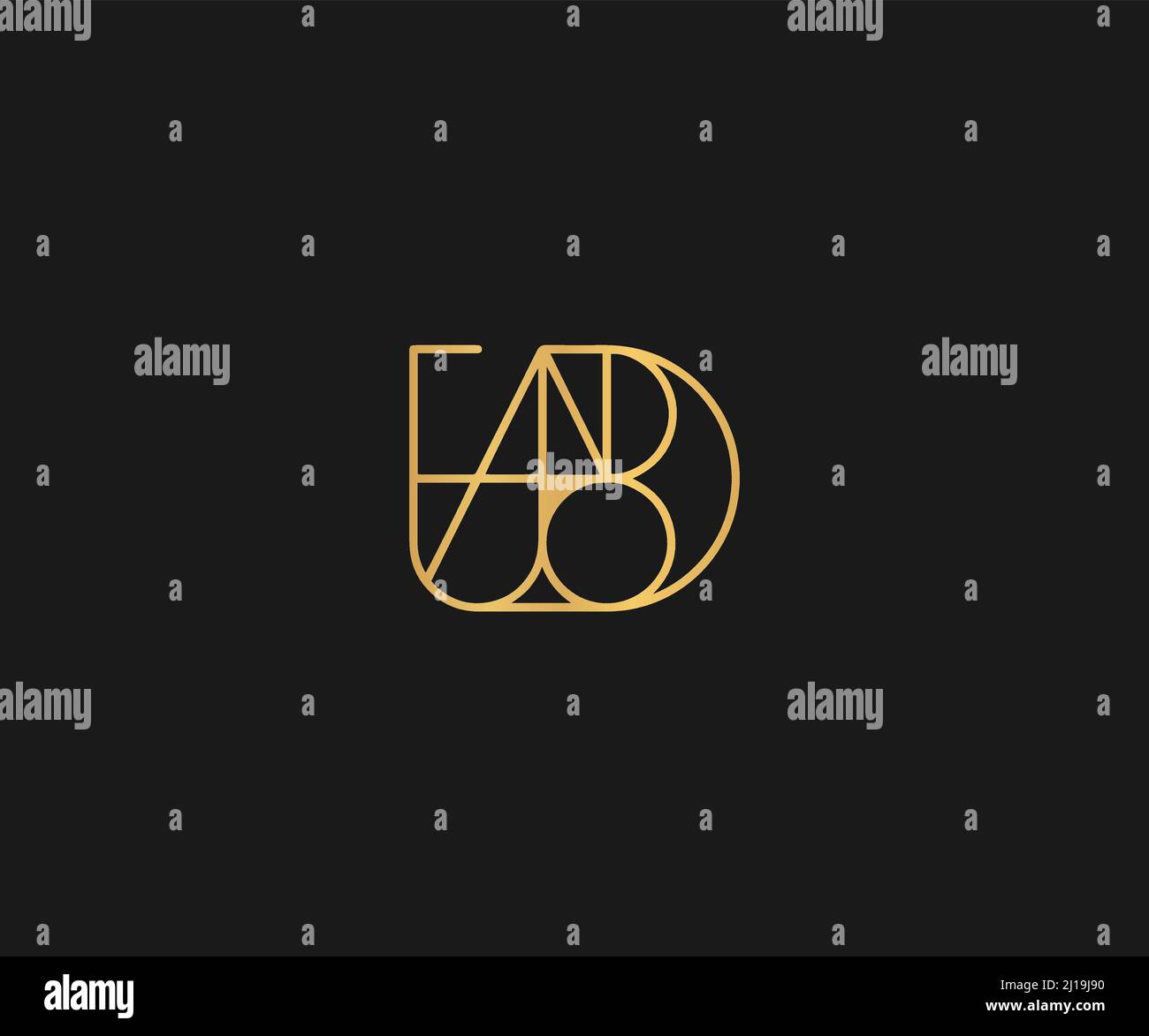 Logo name Alejandro usable design for private vector image Stock Vector ...