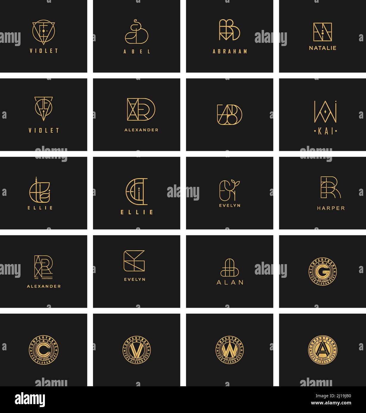 Noah logo hi-res stock photography and images - Alamy