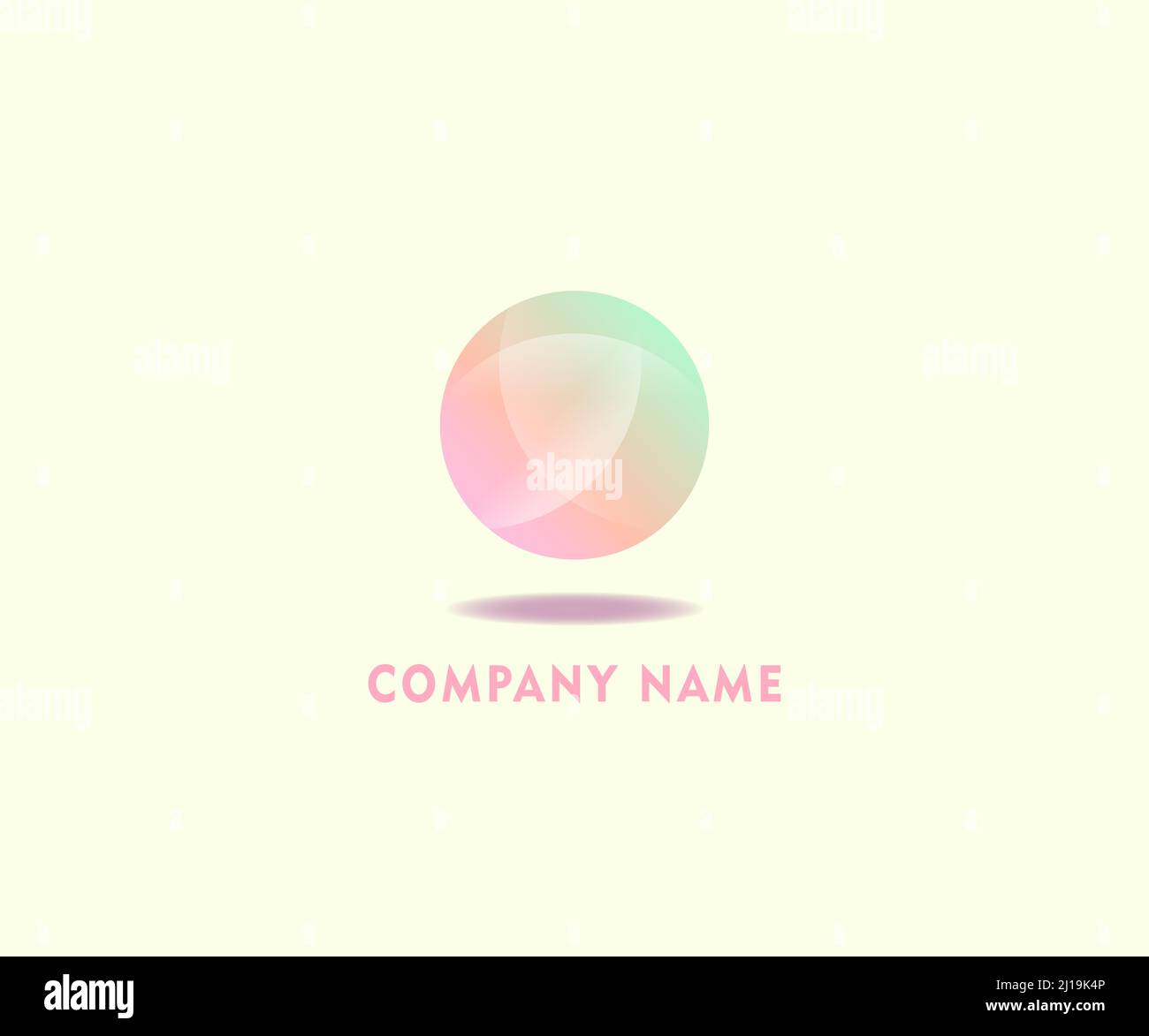 Abstract business logo. Corporate identity design elements. Network ...