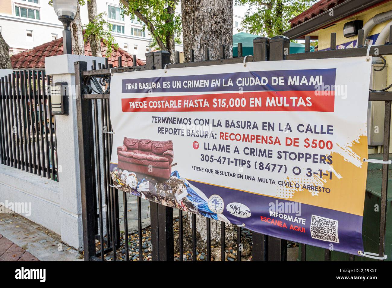 Little Havana Miami Florida Calle Ocho 8 8th Street Hispanic Cuban ...