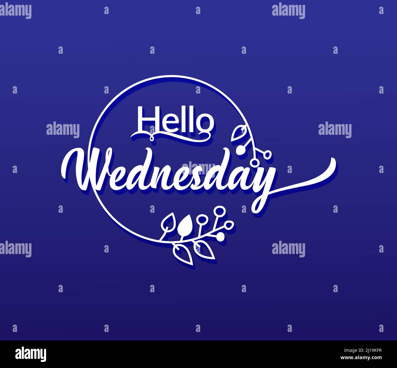 Wednesday poster Stock Vector Images - Alamy