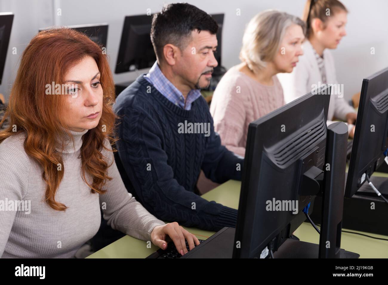 Different age of student hi-res stock photography and images - Alamy