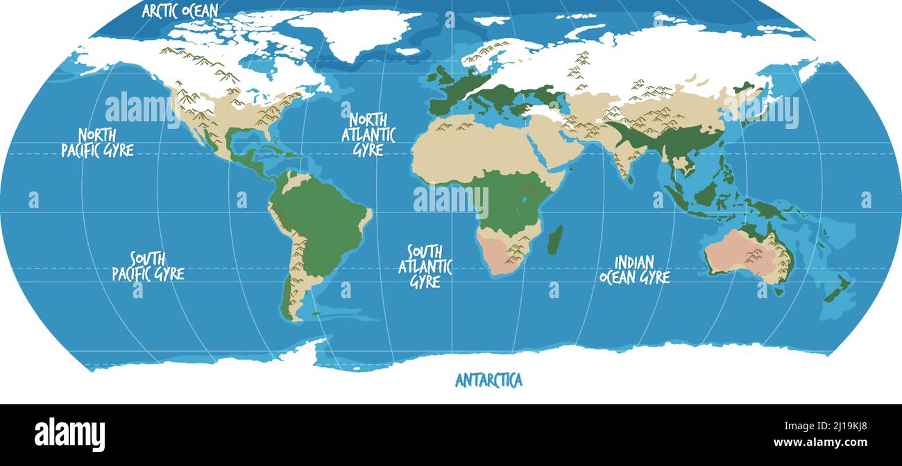 World map geography background illustration Stock Vector Image & Art ...