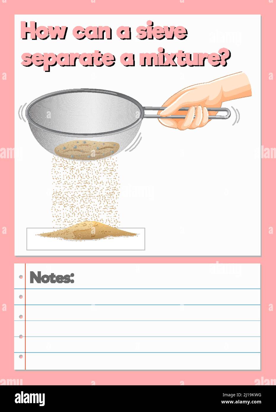 Science Experiment Log Worksheet illustration Stock Vector Image & Art ...