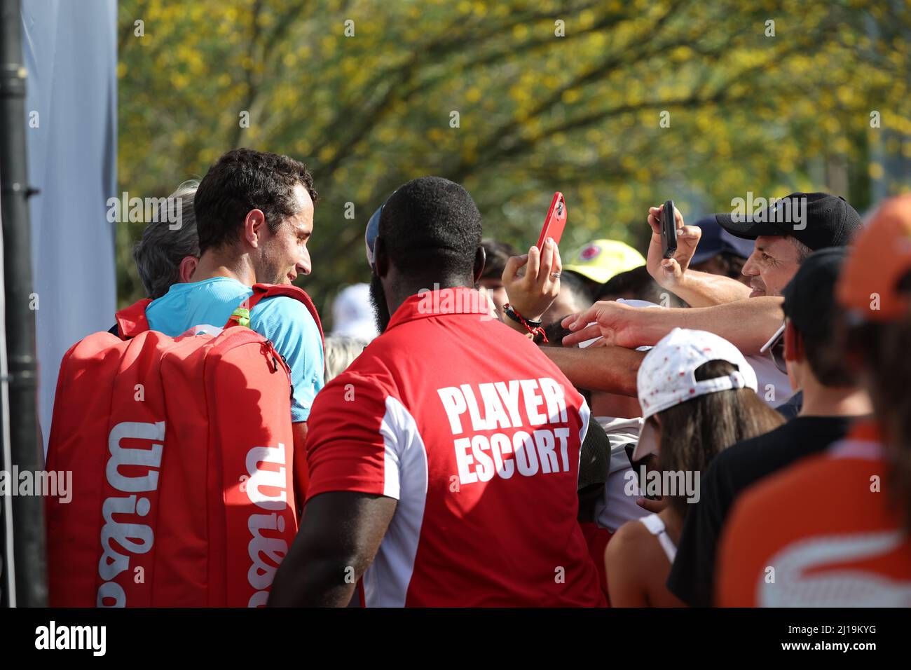 MIAMI GARDENS, FLORIDA - MARCH 23: Daniel Elahi Galan on day 3 of the ...