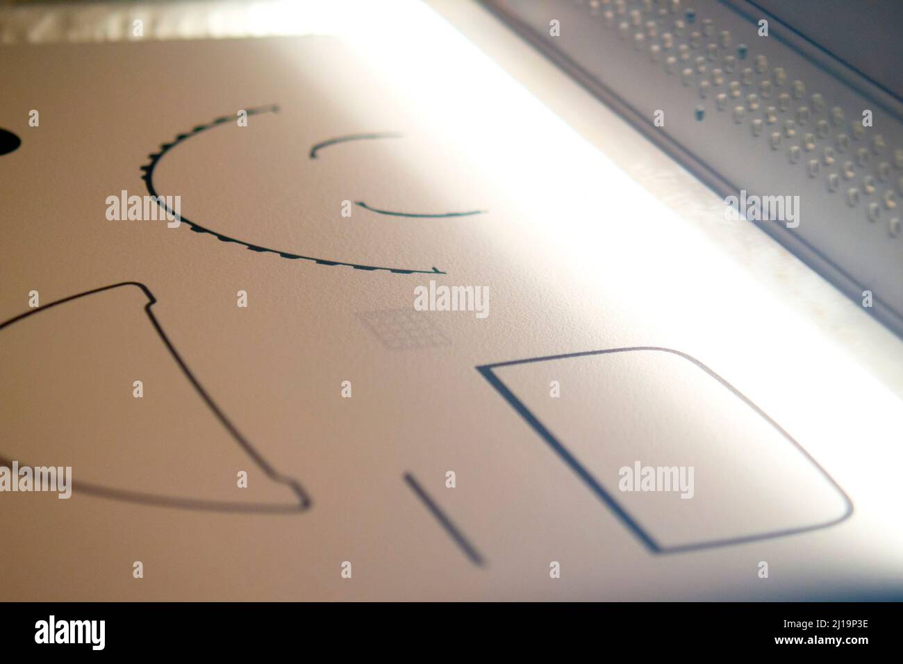 Industrial professional powder 3D printer printing process. Multi Jet ...