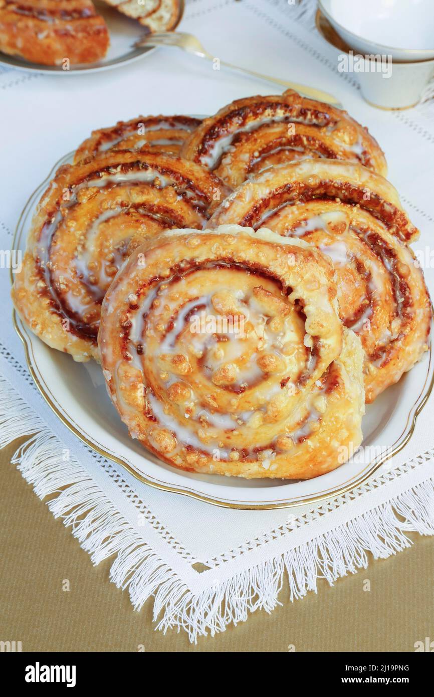 Cinnamon Danish Popular Sweet Pastry