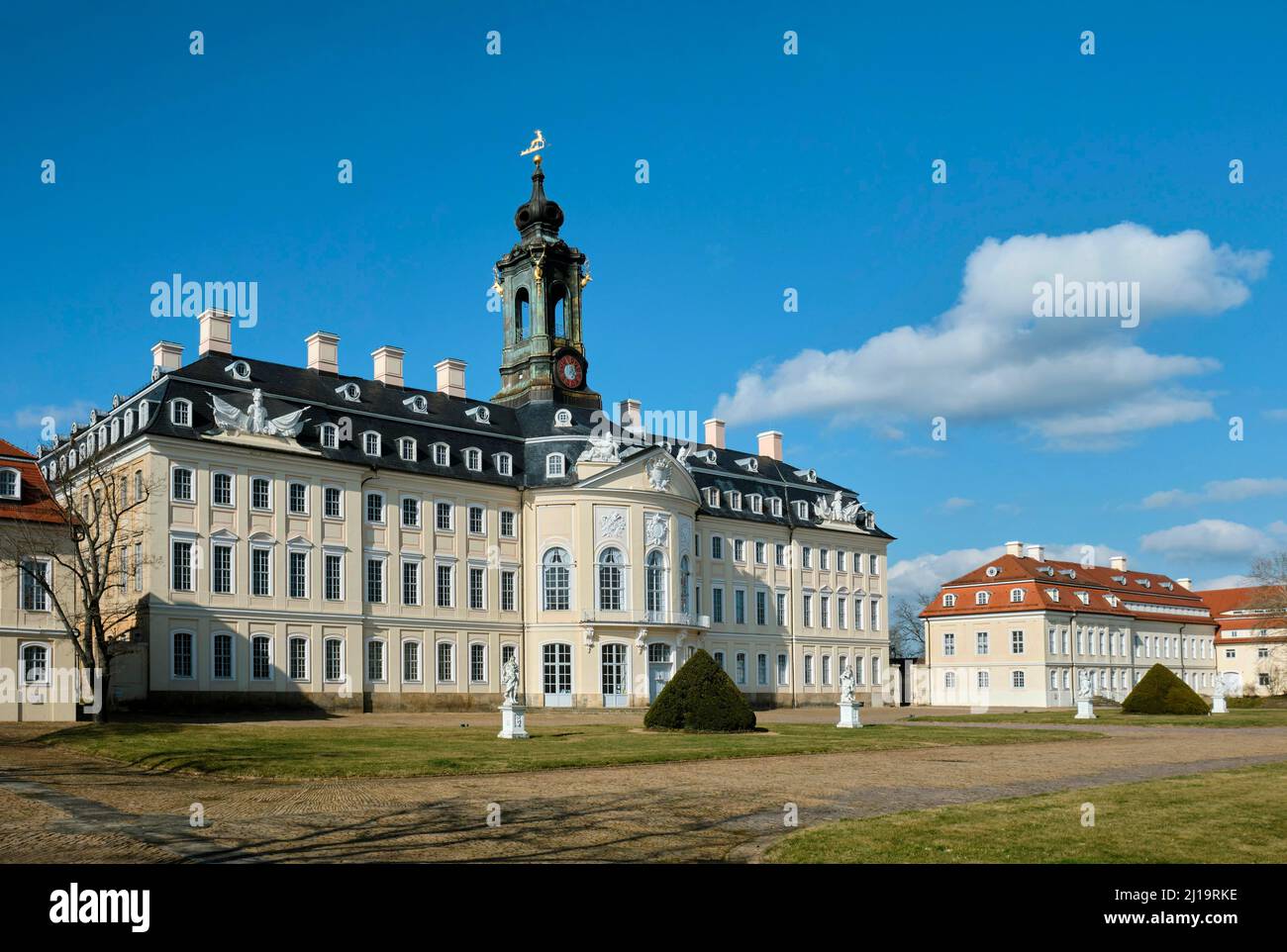 Hunting castle hubertusburg hi-res stock photography and images - Alamy