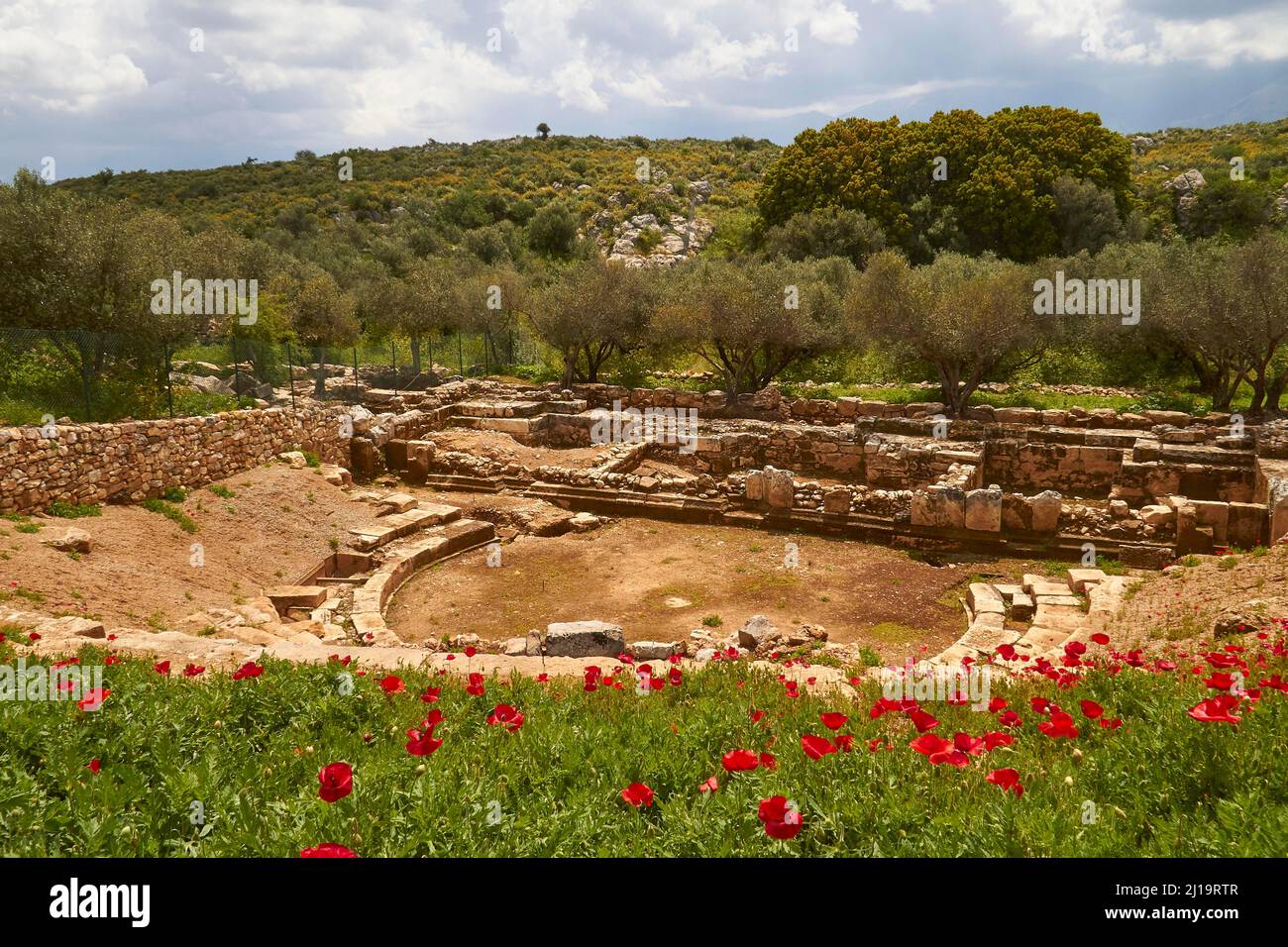Spring in Crete, Island of Crete, Greece Stock Photo - Alamy