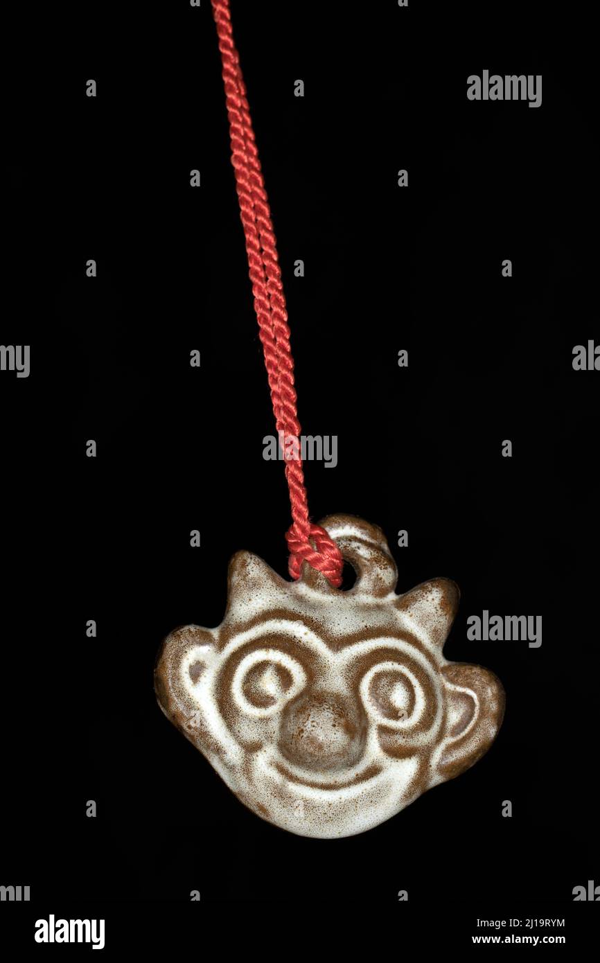 Kroelle Poelle, ceramic mascot from the Danish island of Bornholm in ...