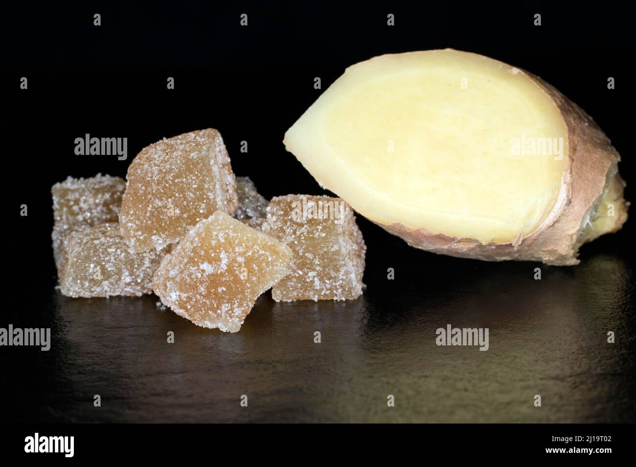 Diced ginger root hi-res stock photography and images - Alamy