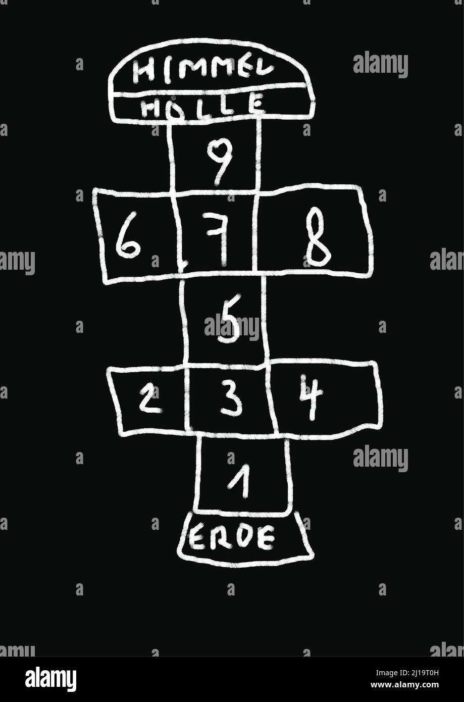 Original Hopscotch Board