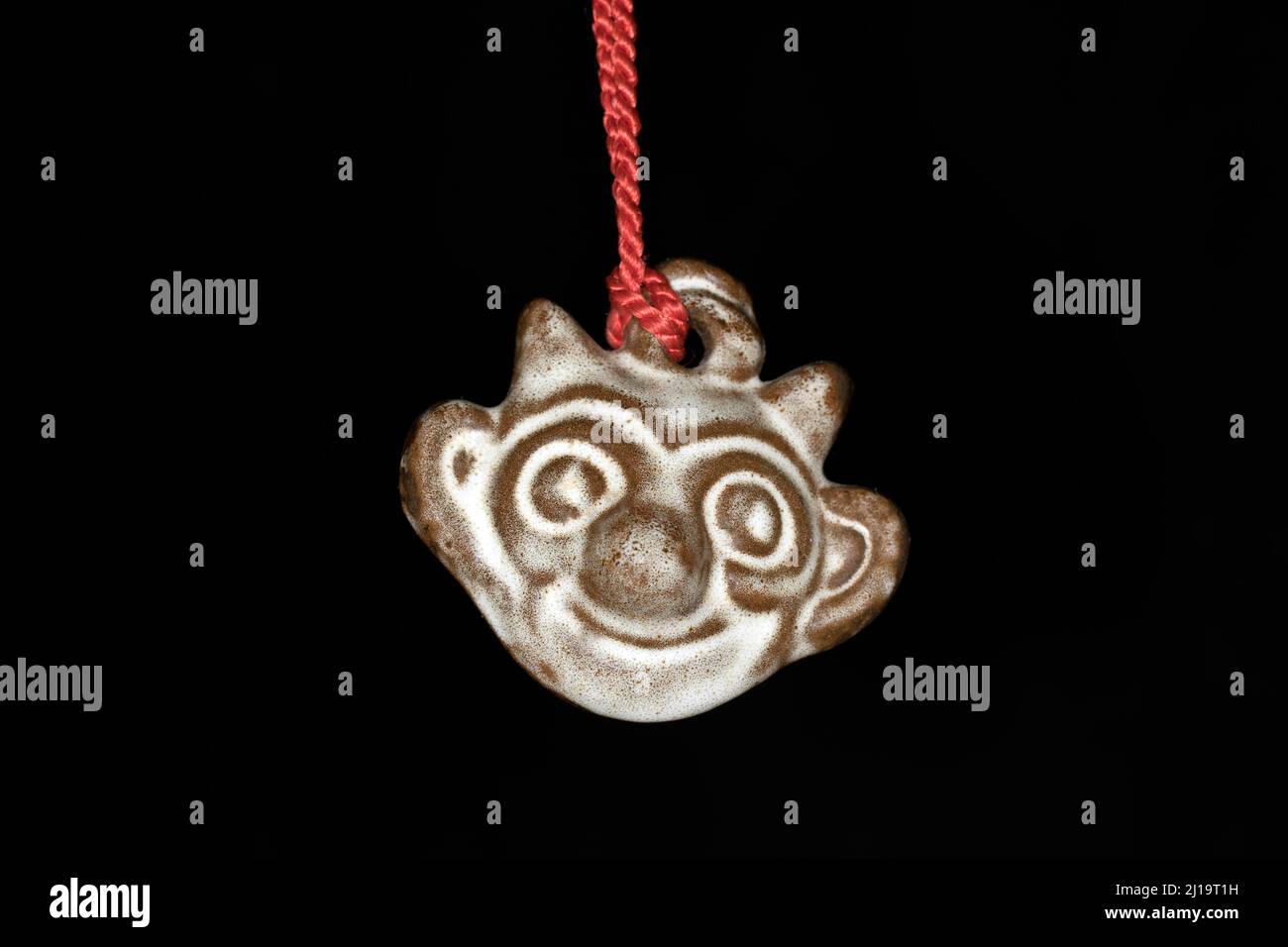 Kroelle Poelle, ceramic mascot from the Danish island of Bornholm in ...