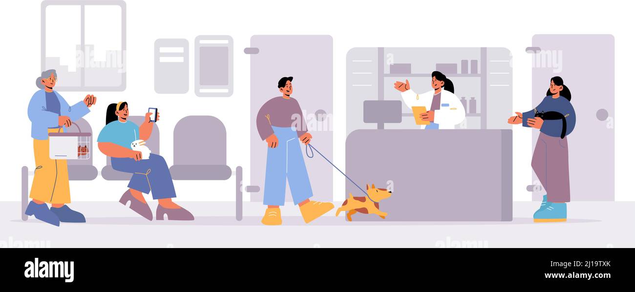 Diseased pet Stock Vector Images - Alamy