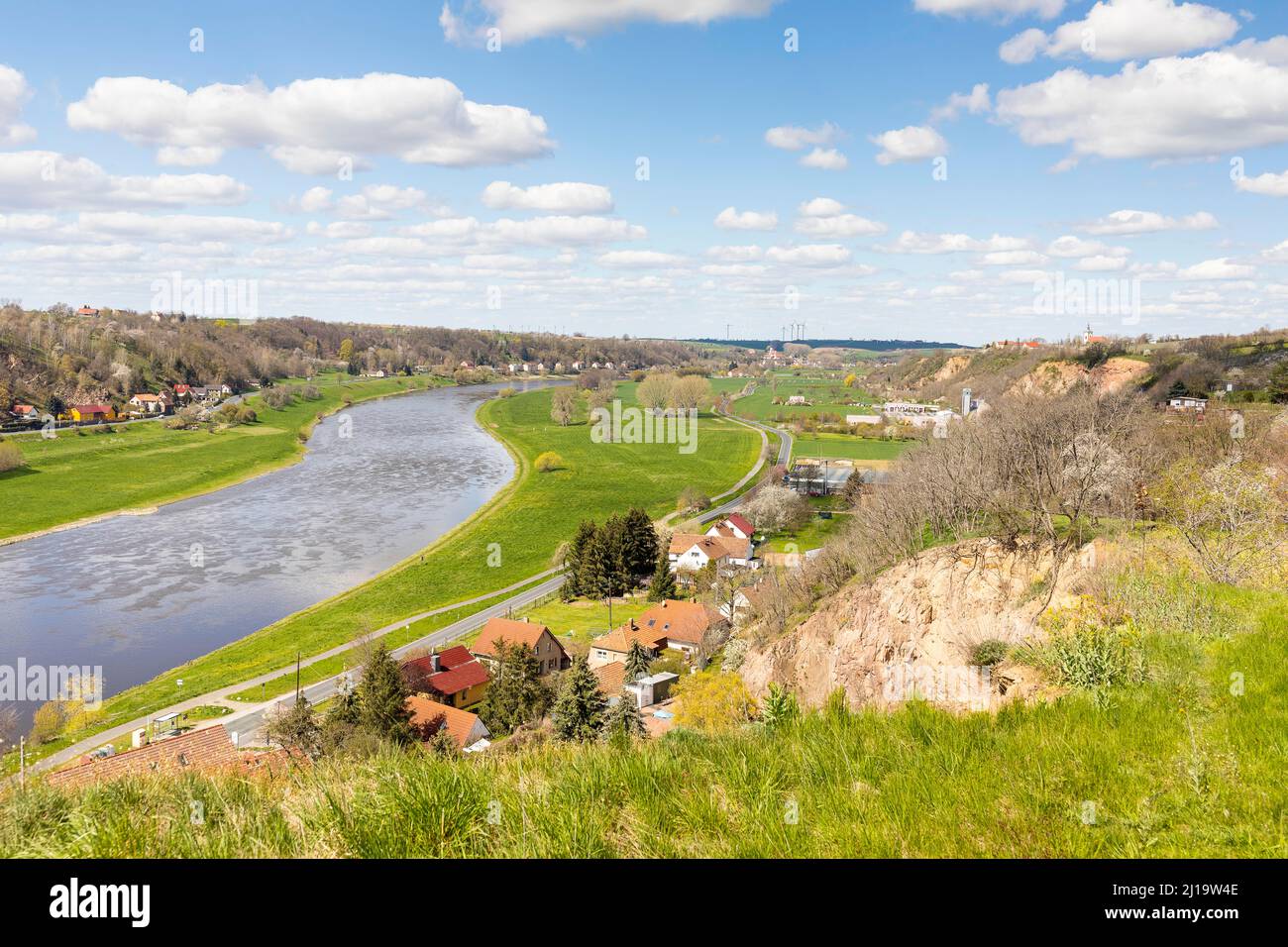 Elbe valley slope hi-res stock photography and images - Alamy