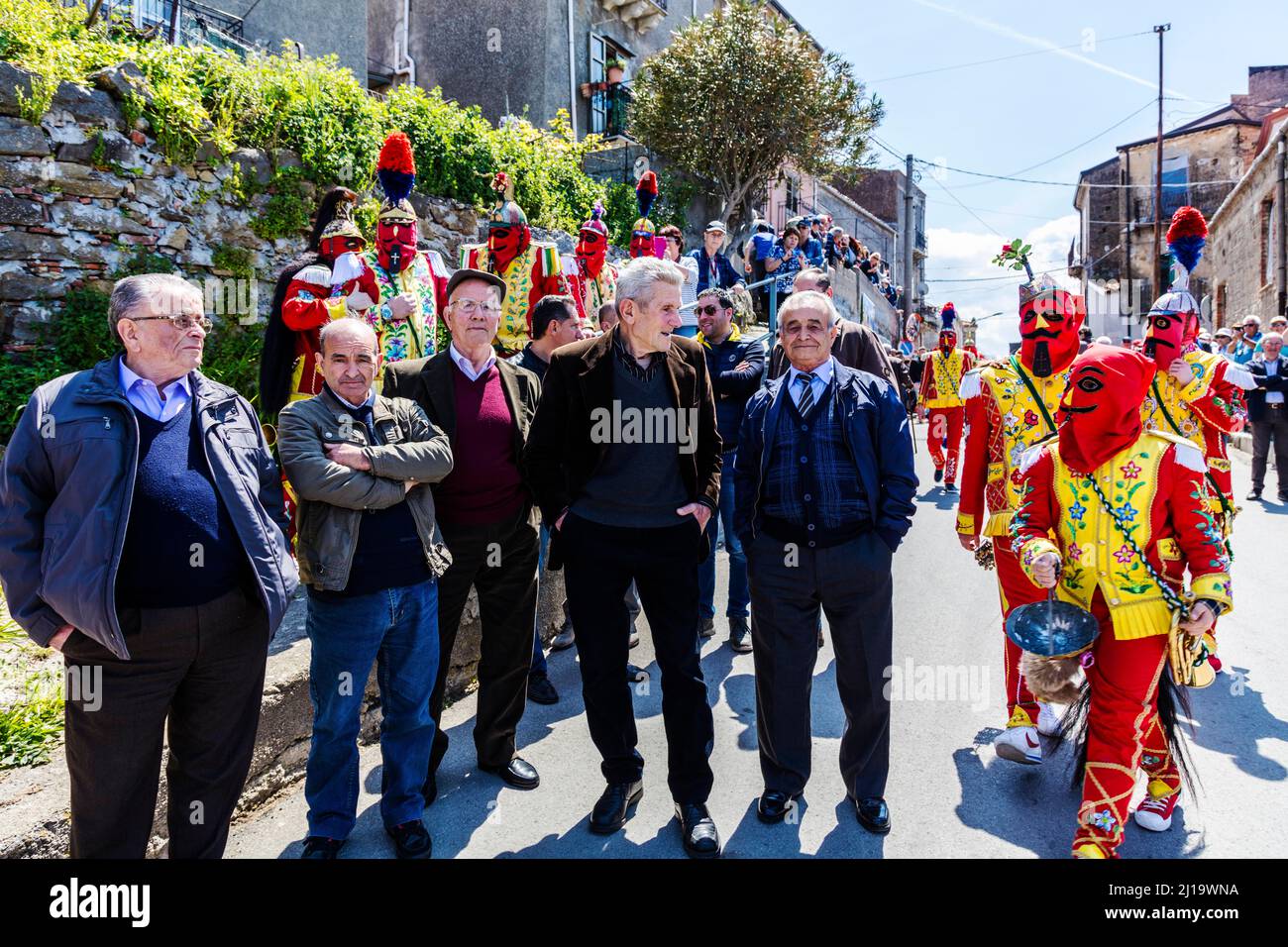 The Judei or jews, taking part in the ceremony on Good Friday morning ...