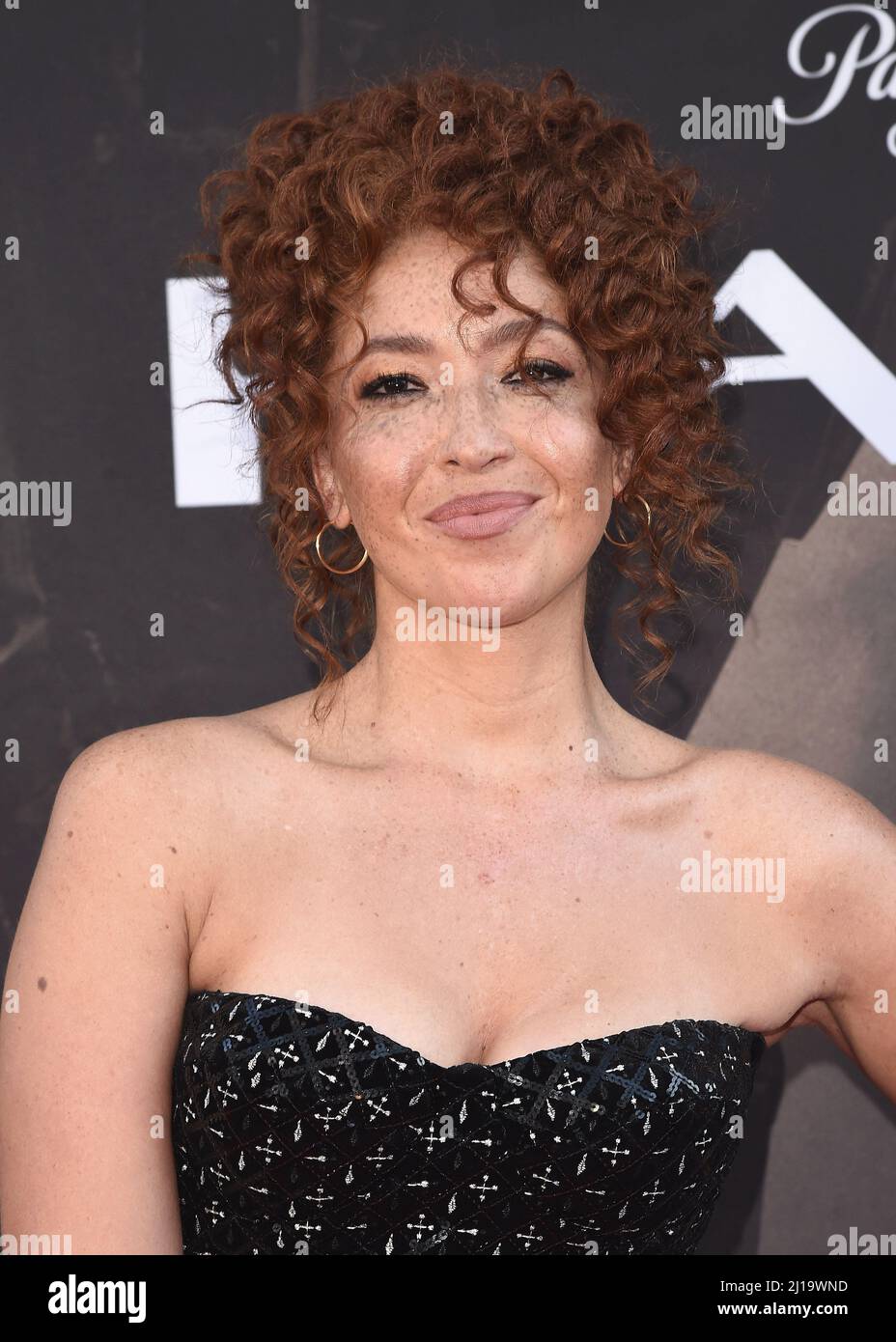 Los Angeles, USA. 23rd Mar, 2022. Natasha Culzac walking on the red ...
