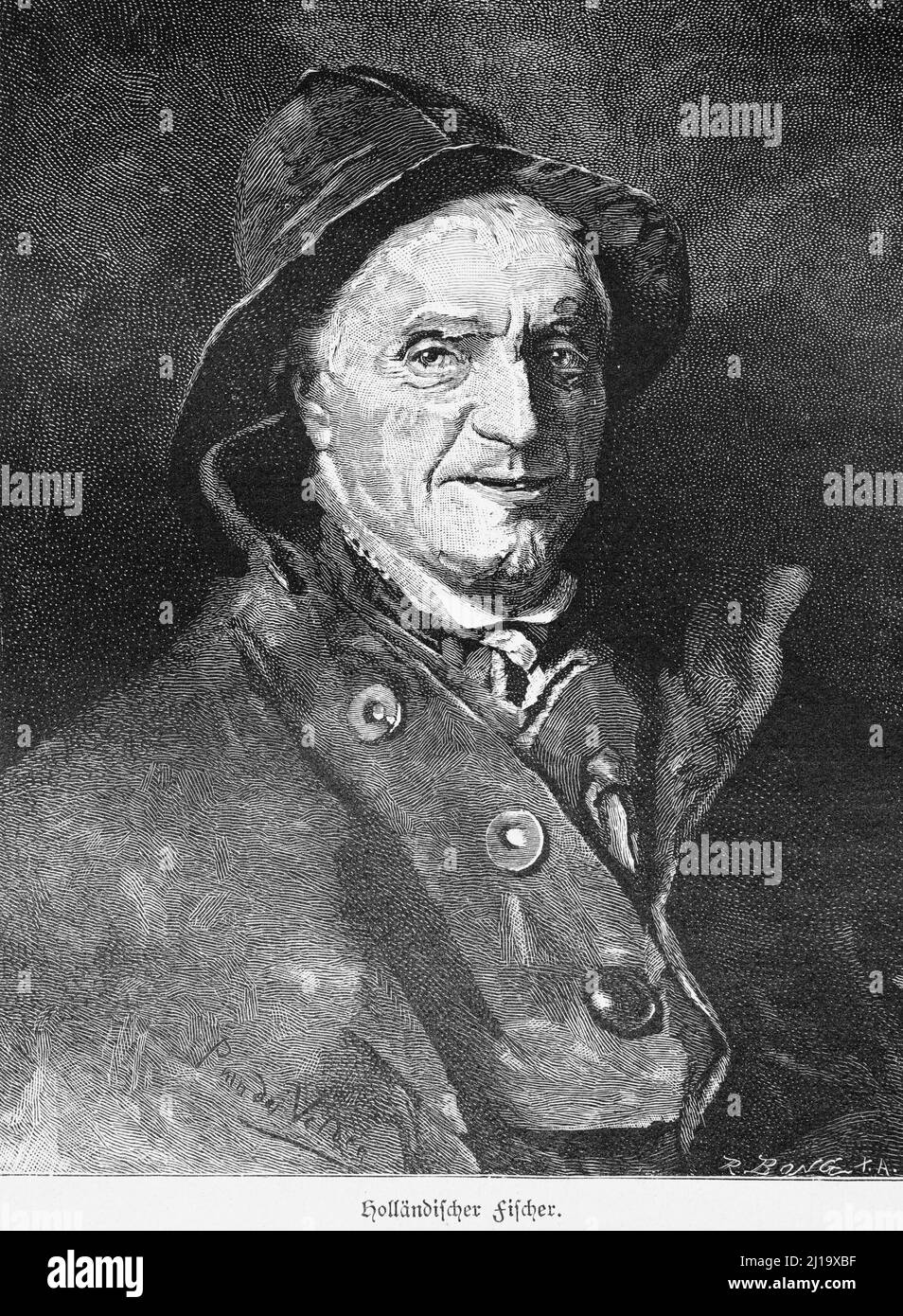 Old man face illustration hi-res stock photography and images - Alamy