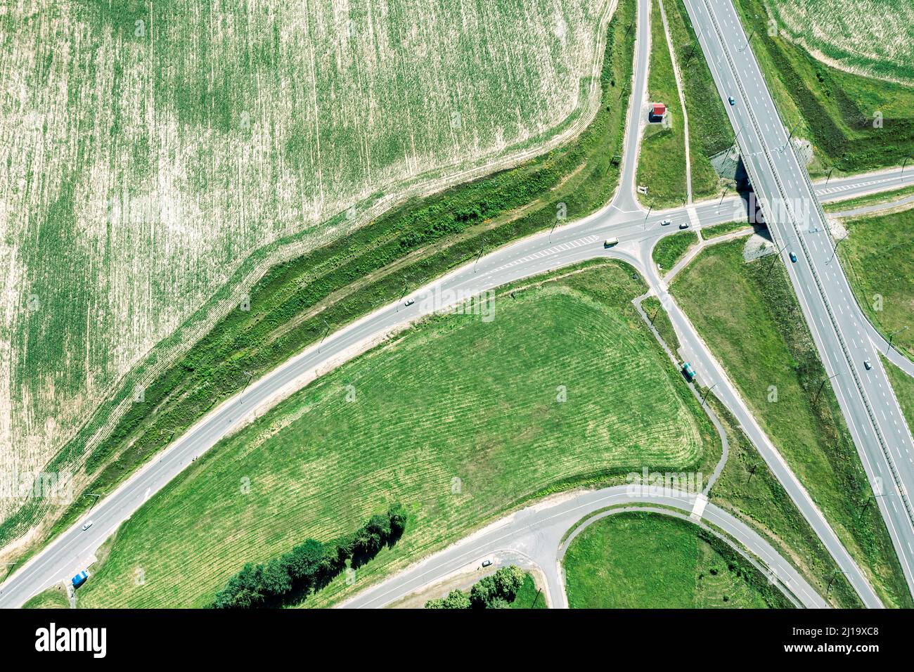 Overpass in the countryside hi-res stock photography and images - Alamy