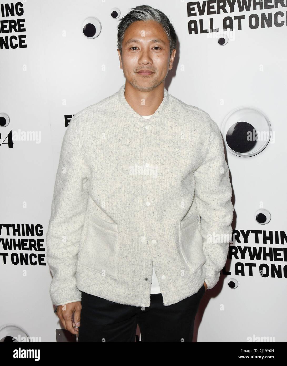 Los Angeles, USA. 23rd Mar, 2022. Alain Uy arrives at the EVERYTHING ...
