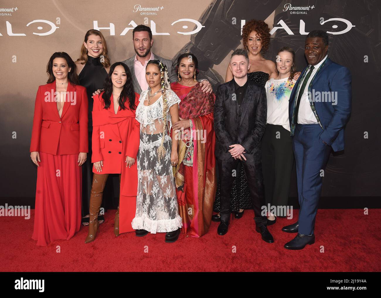 Los Angeles, USA. 23rd Mar, 2022. Olive Gray walking on the red carpet ...