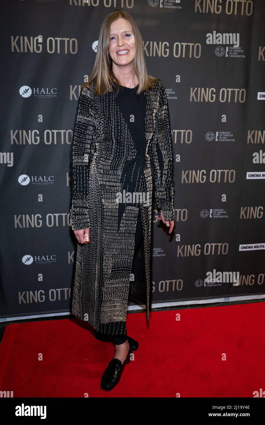 New York, USA. 23rd Mar, 2022. Shani Hinton attends the premiere of ...