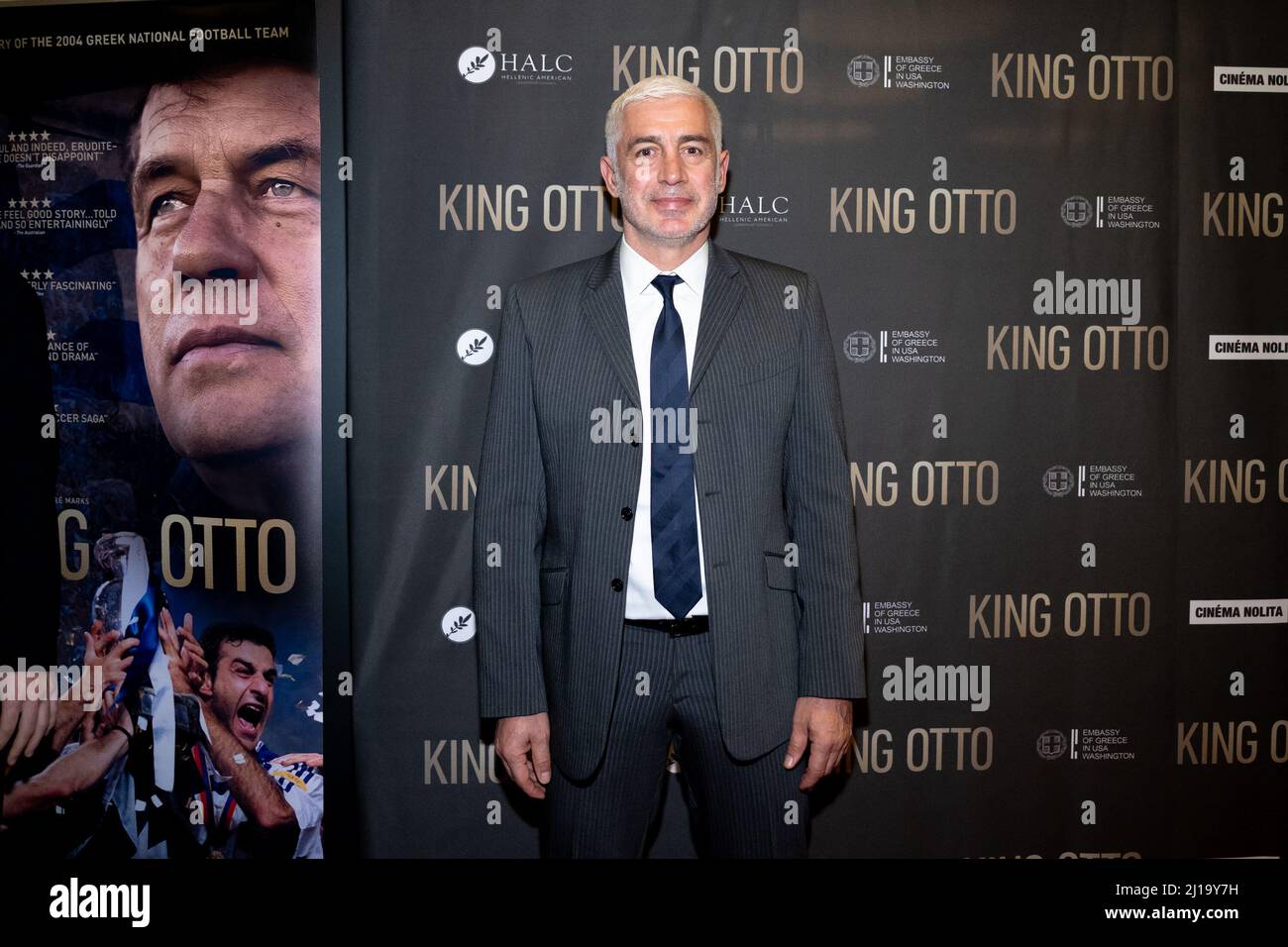 New York, USA. 23rd Mar, 2022. Antonis Nikopolidis attends the premiere ...