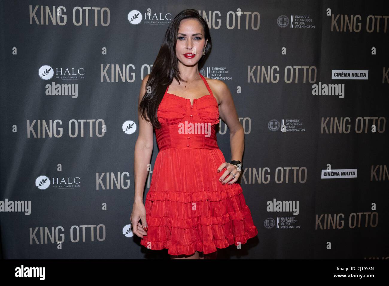 New York, USA. 23rd Mar, 2022. Xen Sams attends the premiere of “King ...