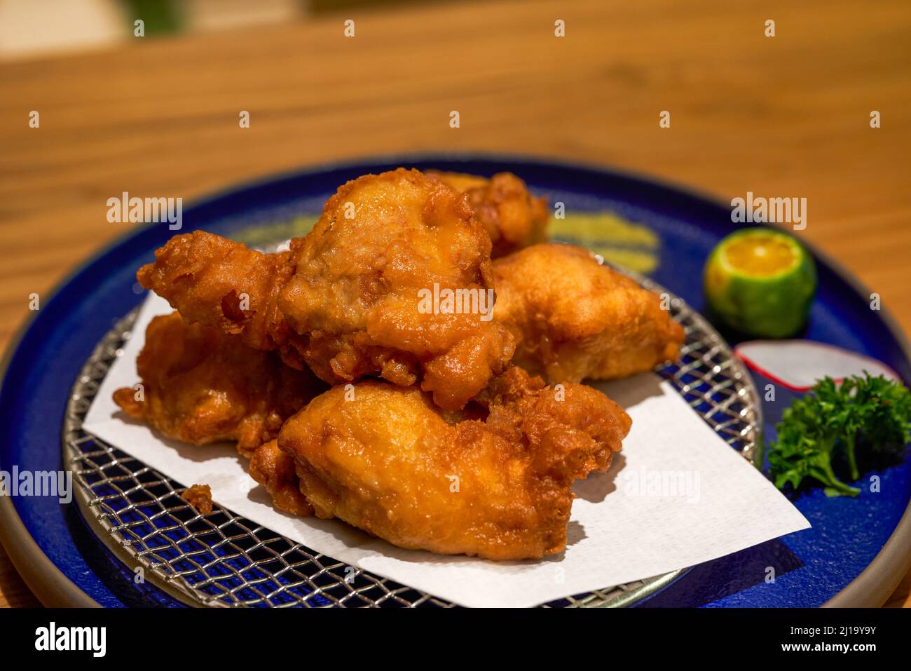 A Crispy and Delicious Japanese Food, Tang Yang Fried Chicken Nuggets ...