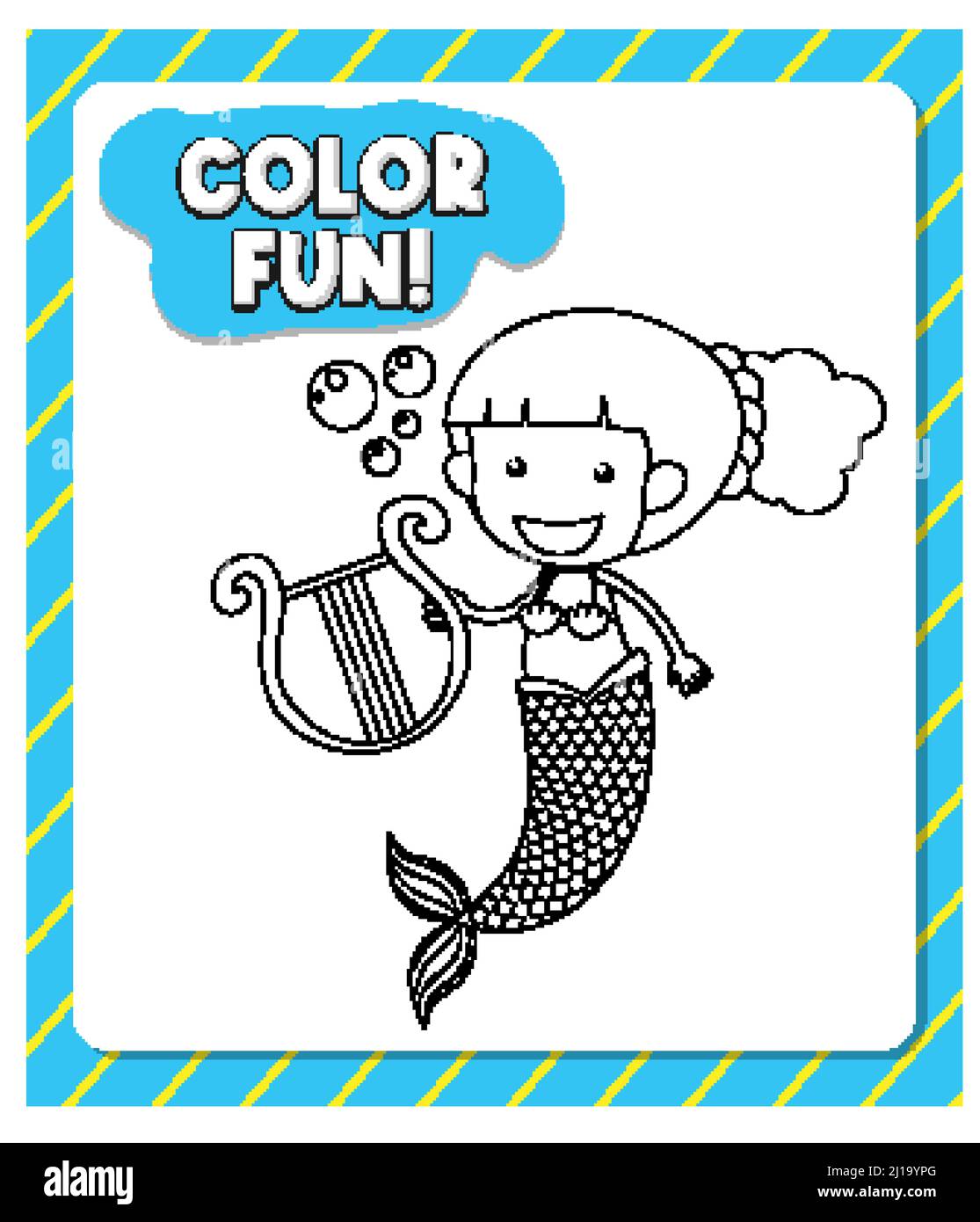 Mermaids word Cut Out Stock Images & Pictures - Alamy