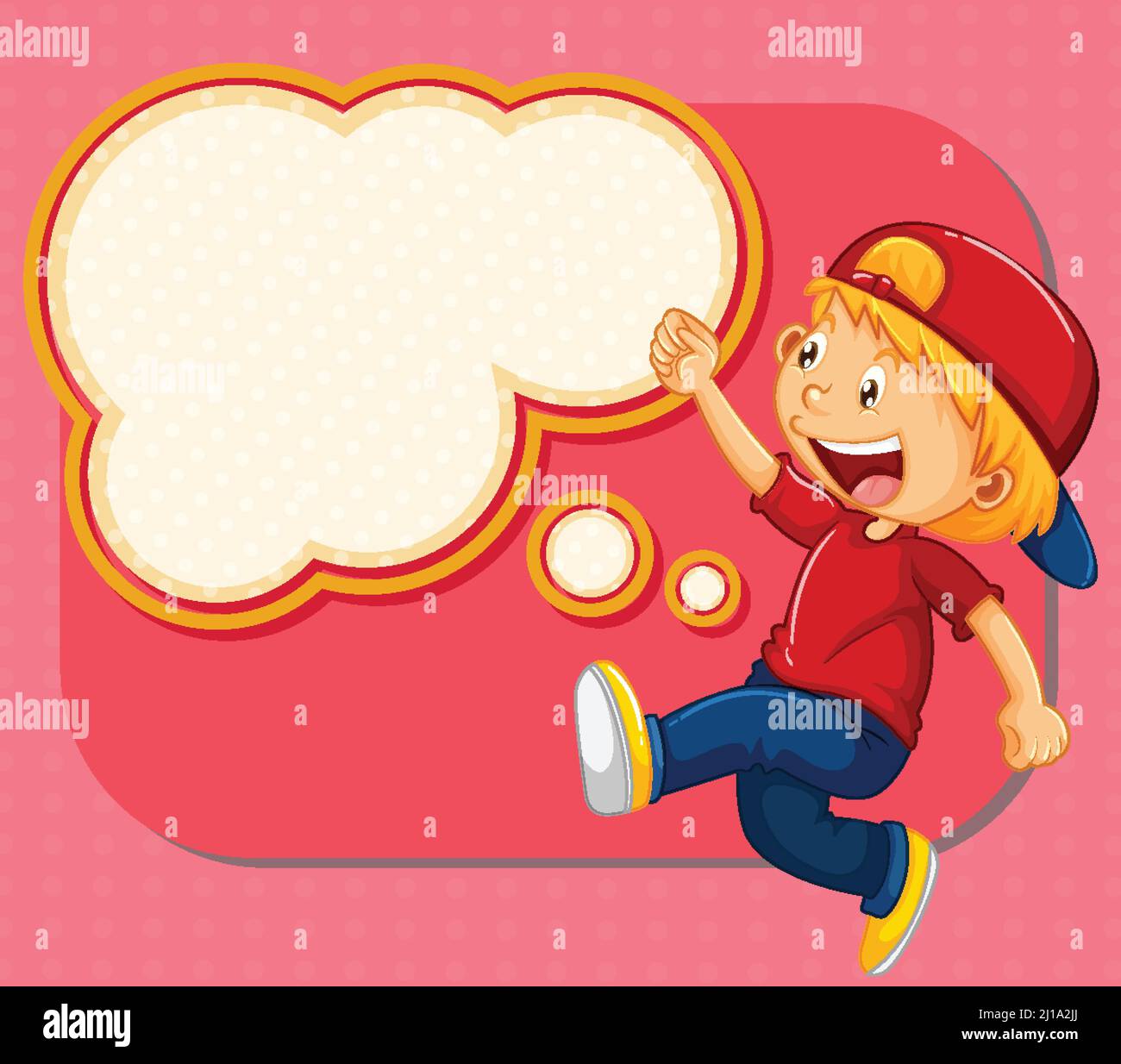 A boy thinking with empty callouts illustration Stock Vector Image ... A boy thinking with empty callouts illustration Stock Vector Image ...