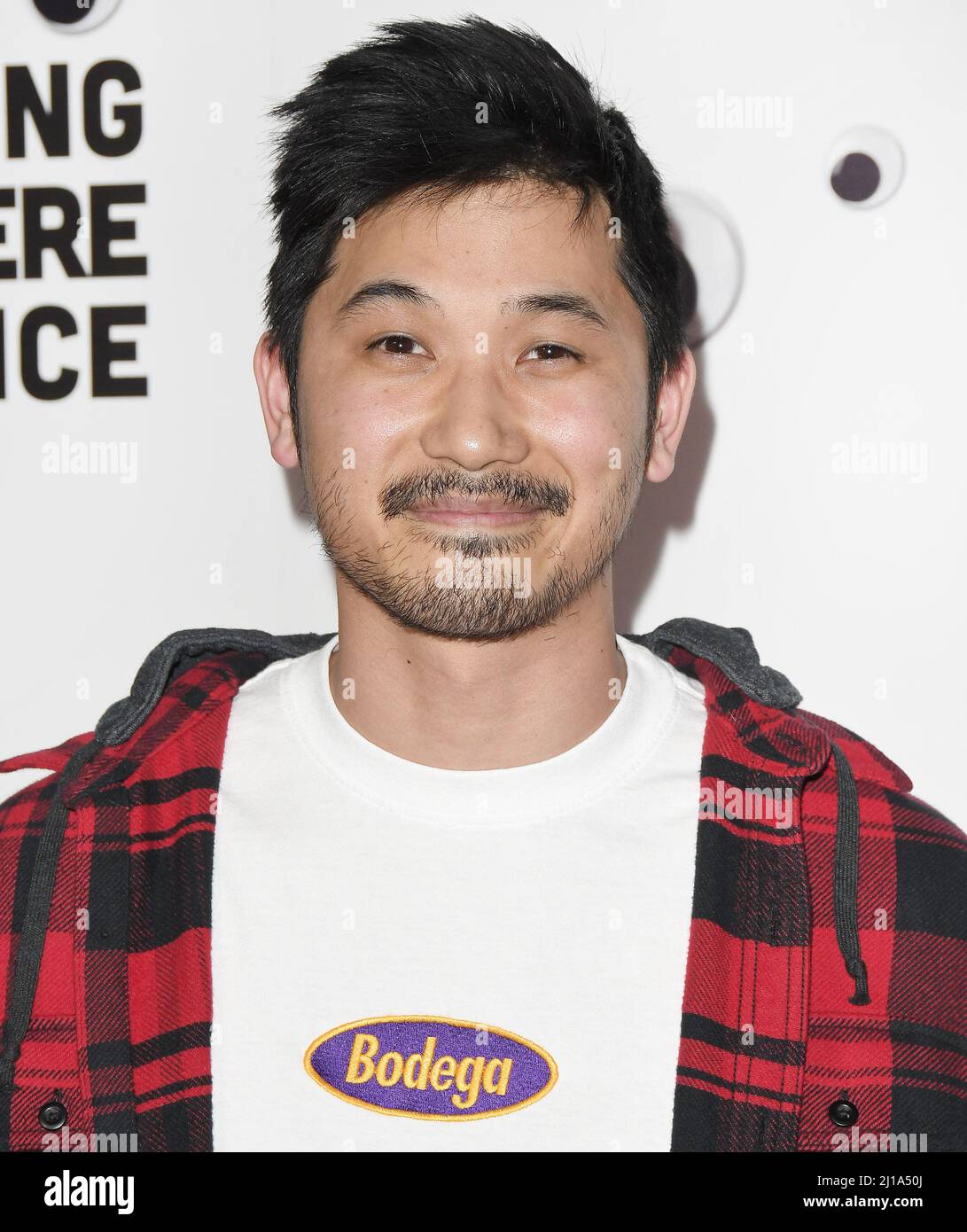 Los Angeles, USA. 23rd Mar, 2022. Jon Prasida arrives at the EVERYTHING ...