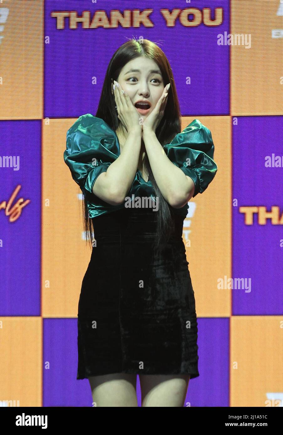 24th Mar, 2022. S. Korean girl group Brave Girls Yujeong, a member of South Korean girl group ...