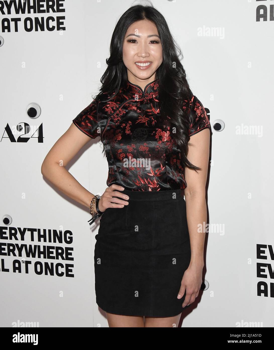 Los Angeles, USA. 23rd Mar, 2022. Shannon Dang arrives at the ...