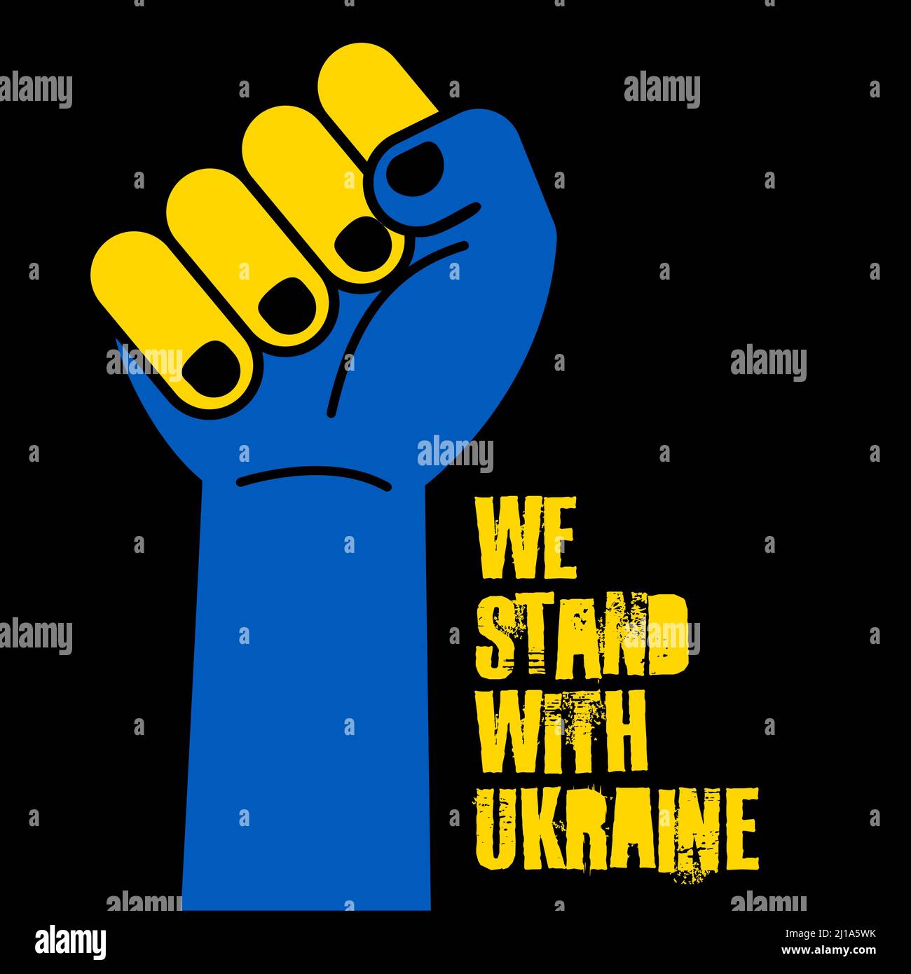 Save Ukraine support flyer postertemplate for social media header or ...